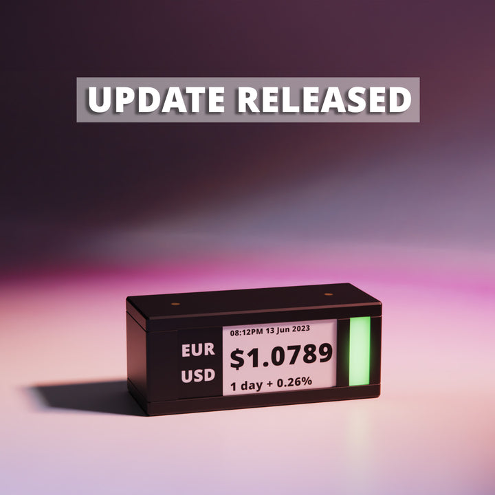 TickrMeter: Physical Stock Tickers on your desk